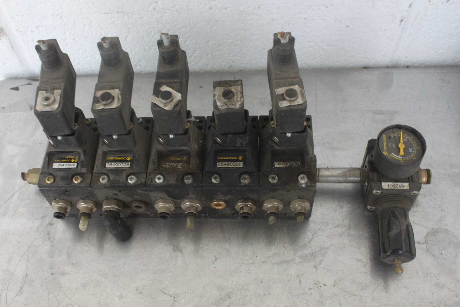 (5) ASCO 26490026 JOUCOMATIC VALVE 4/2 G-1/4 BODY SUBASSY & ASCO ...