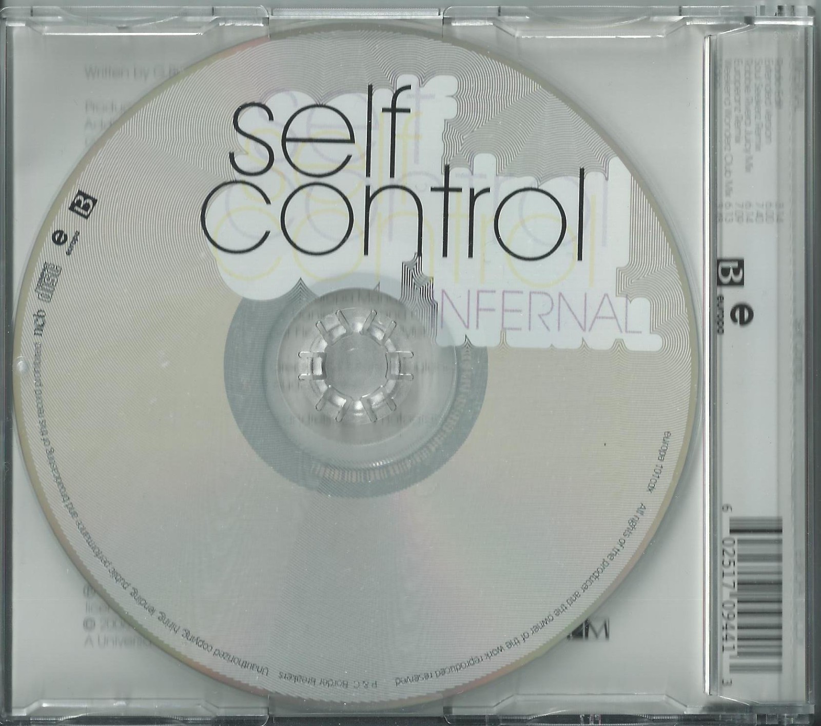 Self Control by Infernal (CD, 2006) for sale online | eBay