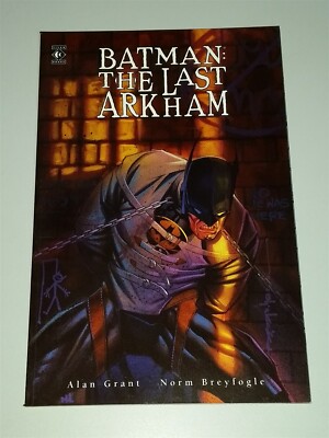 BATMAN LAST ARKHAM GRANT BREYFOGLE TITAN BOOKS TPB (PAPERBACK ...