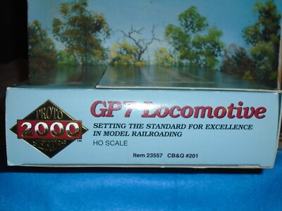 PROTO 2000 LIMITED EDITION HO SCALE #23557 GP7 CB&Q #201 | eBay