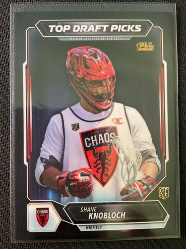 Shane Knobloch 2024 Premier Lacrosse League PLL Top Draft Picks Insert ...