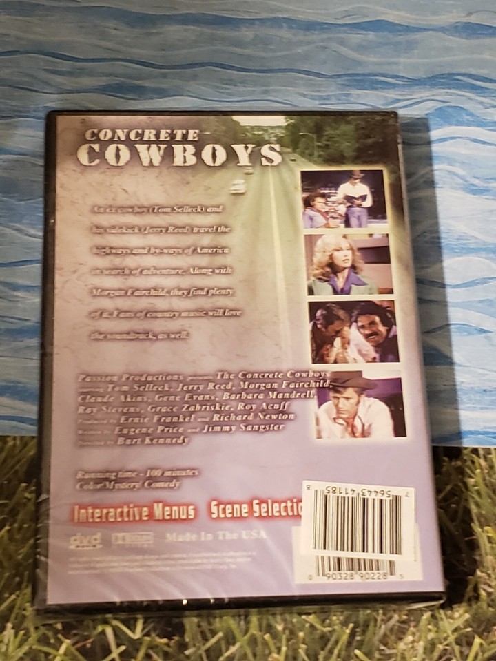 CONCRETE COWBOYS - DVD - TOM SELLECK, MORGAN FAIRCHILD, JERRY REED ...