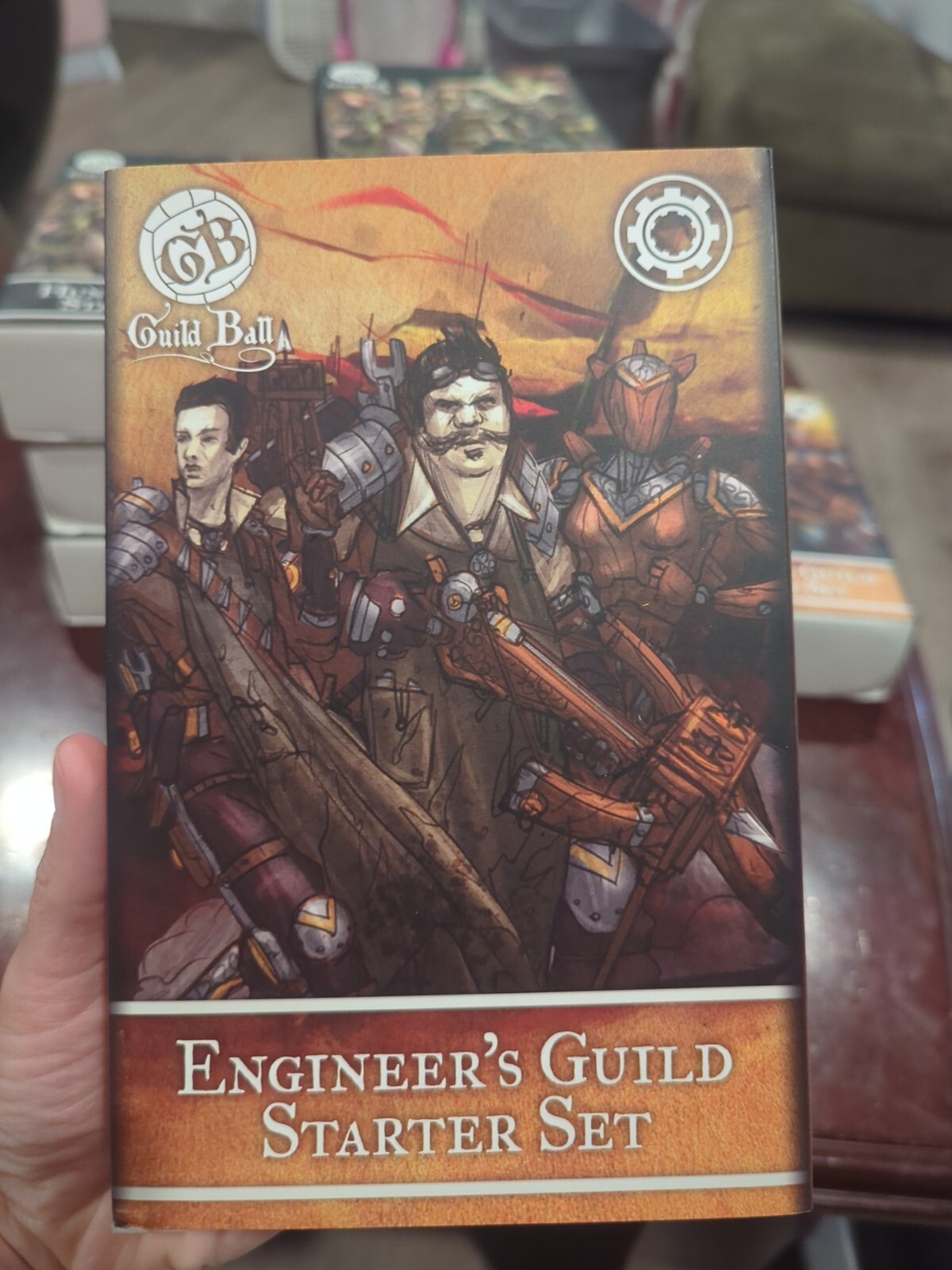 Guild Ball SFGBENG01-001 Engineer's Guild Starter Set (3) Miniatures ...