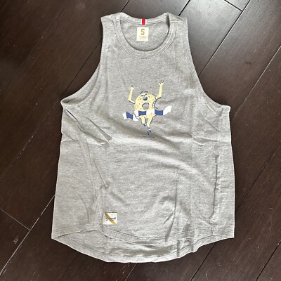 Tracksmith Grayboy Tank Top Singlet Donut Day | eBay