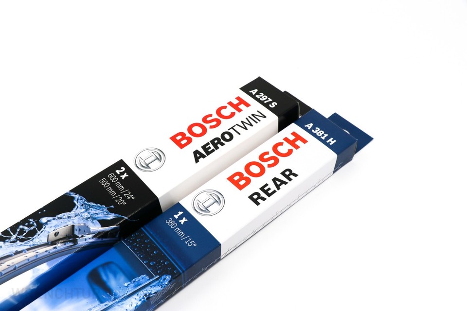 BOSCH Front and Rear Wiper Blade Set fits Porsche Macan 2015-2022 ...