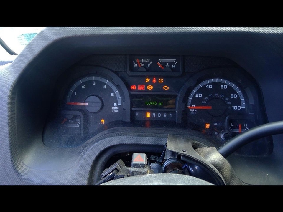 Speedometer Cluster MPH Cutaway Van Fits 14-19 FORD E350 VAN 453281 | eBay