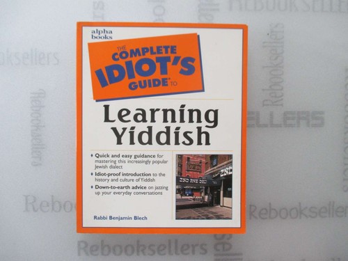 Complete Idiot's Guide to Learning Yiddish | eBay