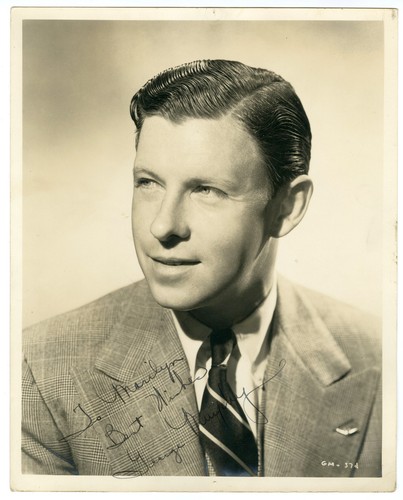 George Murphy Signed Original Vintage 1940s Photograph Autographed | eBay