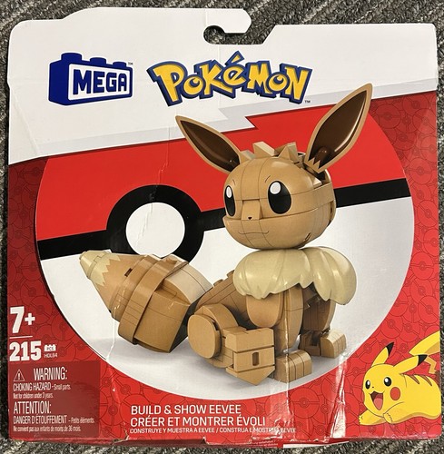 Mega Construx Pokemon Build & Show Eevee Action Figure 215 Pcs | eBay