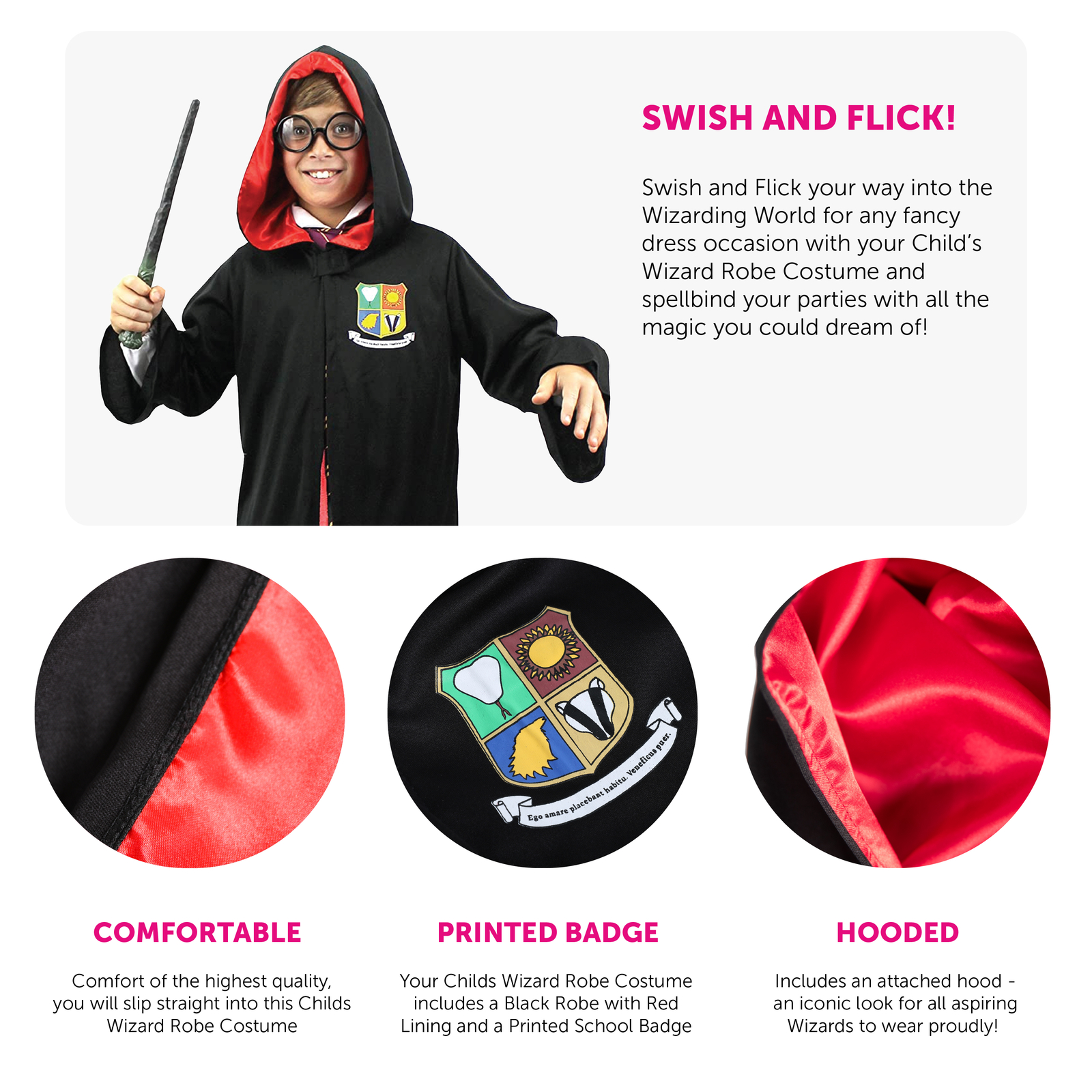 WIZARD ROBE COSTUME WORLD BOOK DAY SCHOOL UNISEX ADULTS CHILD UNISEX ...