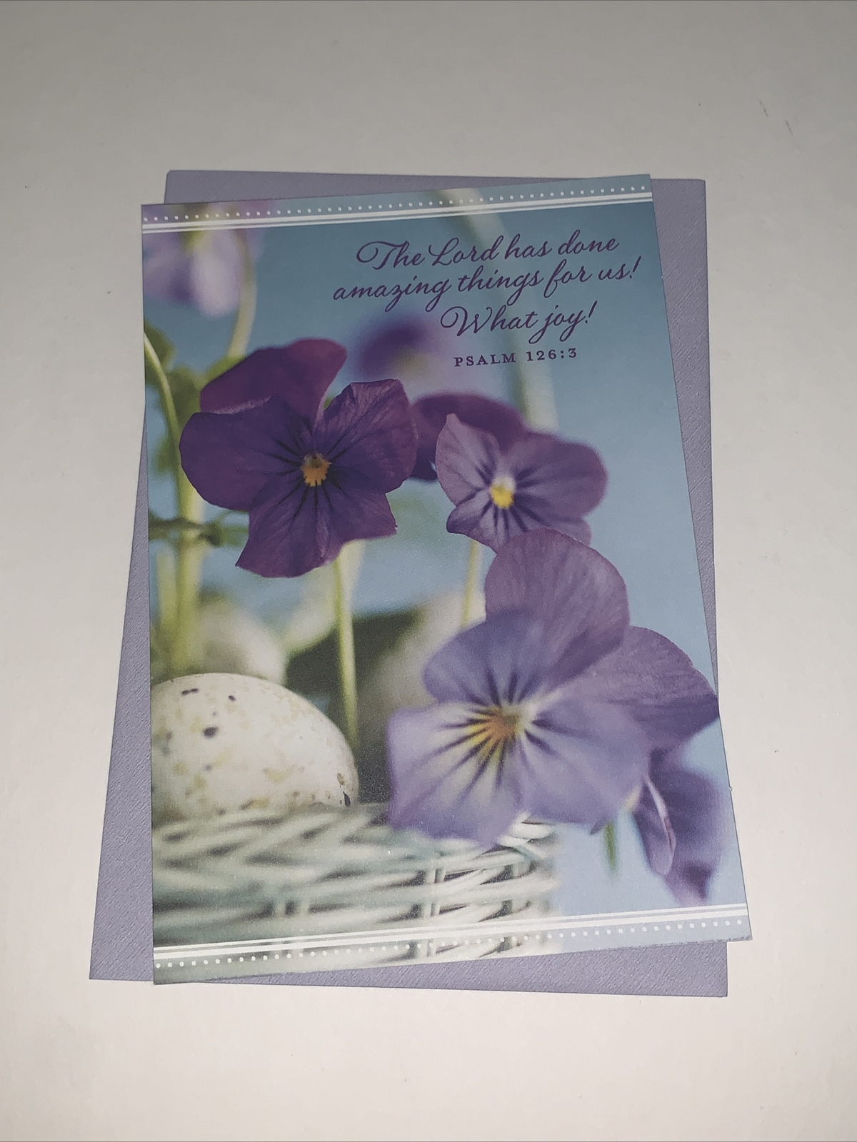 Hallmark DaySpring Easter Card: Purple Lord Has Done Amazing For Us ...
