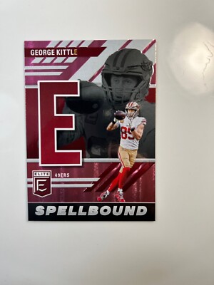 2023 Panini Donruss Elite - Spellbound Pink #SB-GK6 George Kittle | eBay