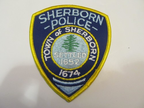 Massachusetts Sherborn Police Patch | eBay