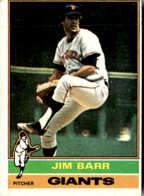 1976 Topps #308 Jim Barr | eBay