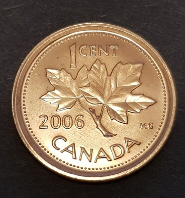2006 Canada 1 Cent, Canadian Penny, RCM Logo - NON MAGNETIC | eBay