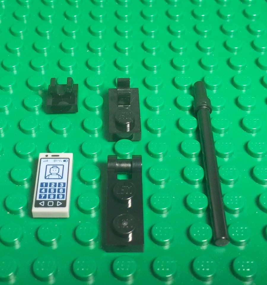 Lego 2 City Mini Figures Handheld Selfie Stick With Smartphone ...