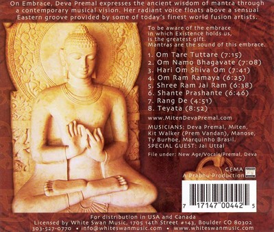 DEVA PREMAL EMBRACE NEW CD 717147004425| eBay
