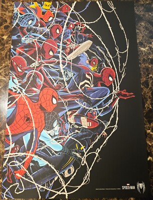 Marvel's Spiderman Mondo ScreenPrint by Cesar Moreno SOLD OUT edition ...