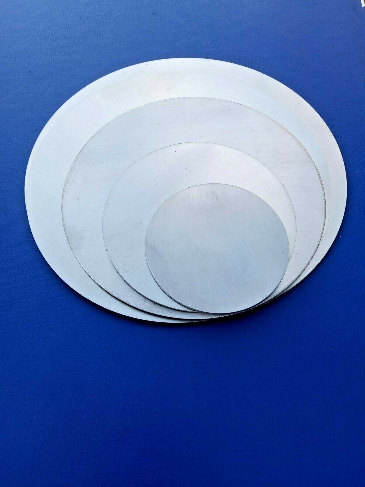 2mm Stainless Steel Discs / Circles 2.0mm thick various diameters ...