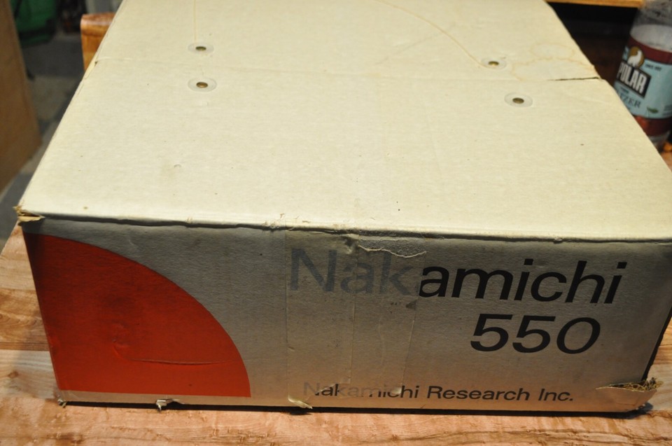NAKAMICHI JAPAN 550 Dual Tracer Versatile Stereo Cassette System IN BOX ...