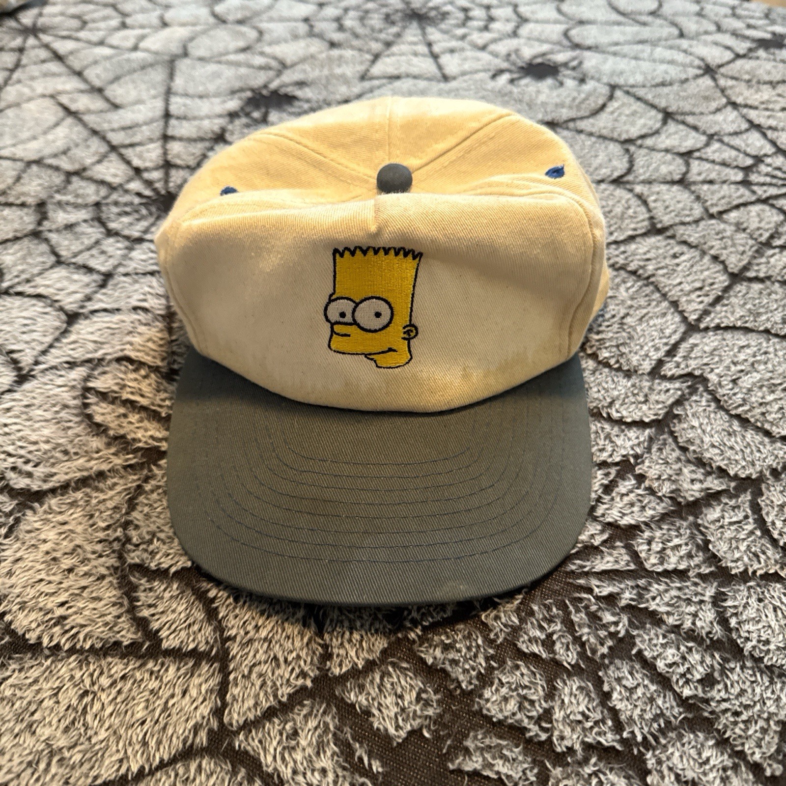 Rare Vintage 90’s Bart Simpson Snapback Hat - Gem