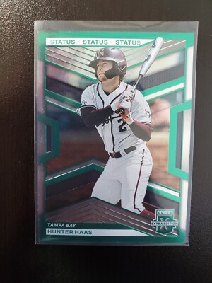 2023 Panini Elite Extra Edition - HUNTER HAAS, 146/499 GREEN STATUS ...
