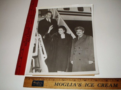 Rare Hist Orig VTG Tyrone Power Ex Linda Christian & Francisco ...