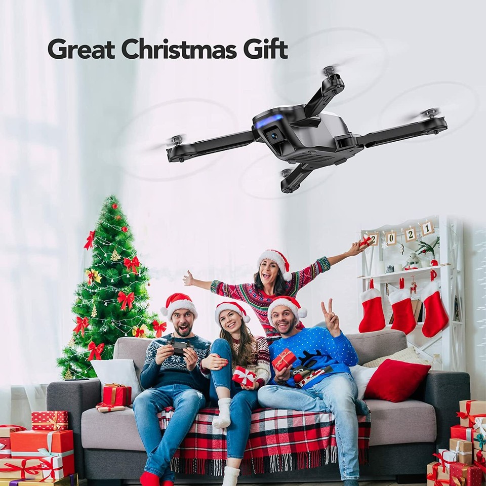 Potensic Foldable Drone with 1080P HD Camera FPV WiFi RC Quadcopter ...