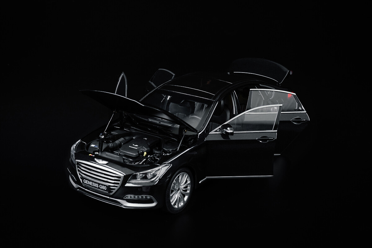MINIKRAFT HYUNDAI Genesis G80 Miniature Diecast Model Car 1:18 | eBay