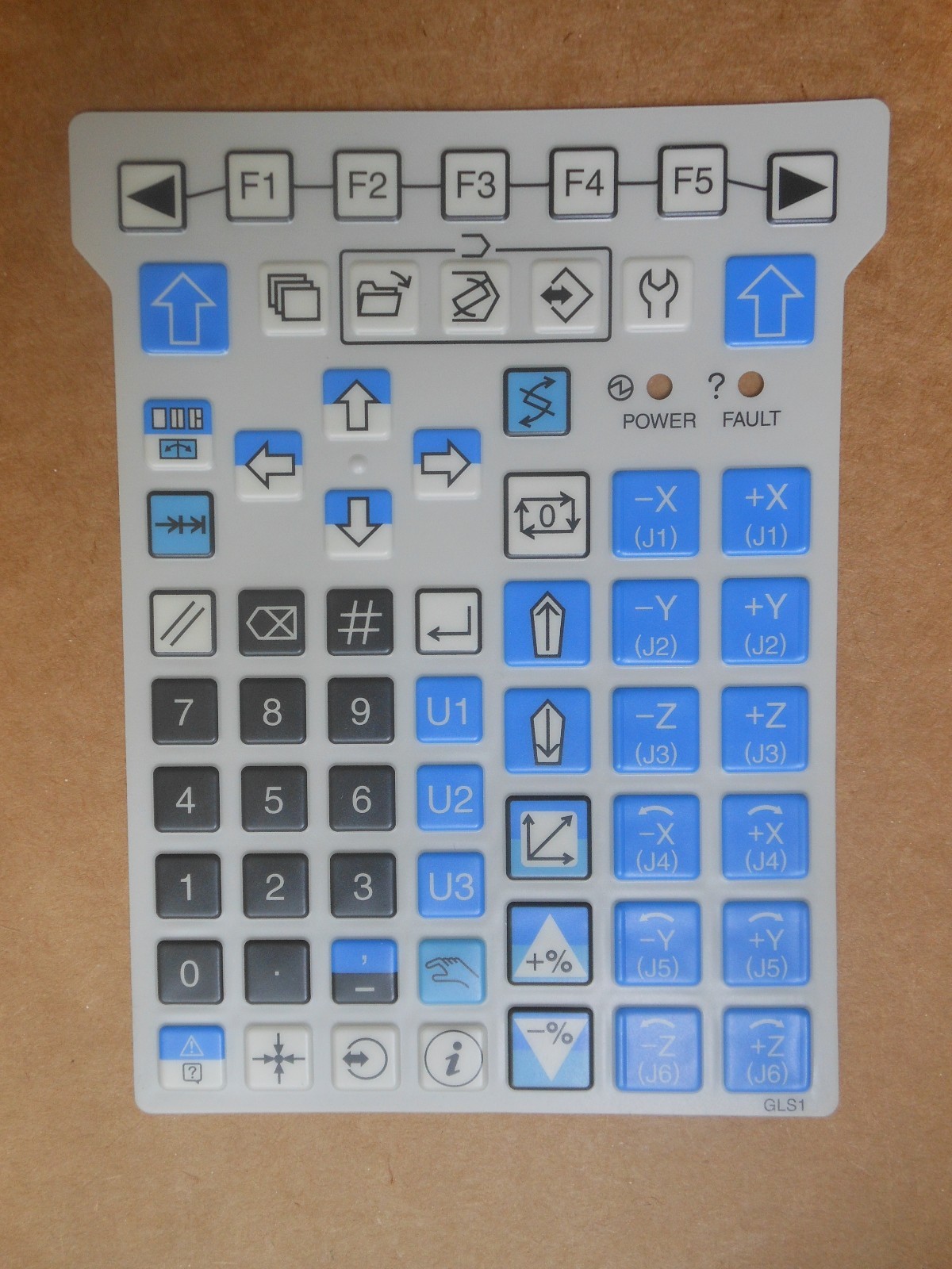 New FANUC GLS1 Teach Pendant Membrane Keysheet KeyPad Overlay | eBay