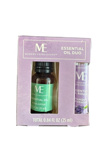 Modern Expressions Eucalyptus & Lavender Essential Oil Duo | eBay