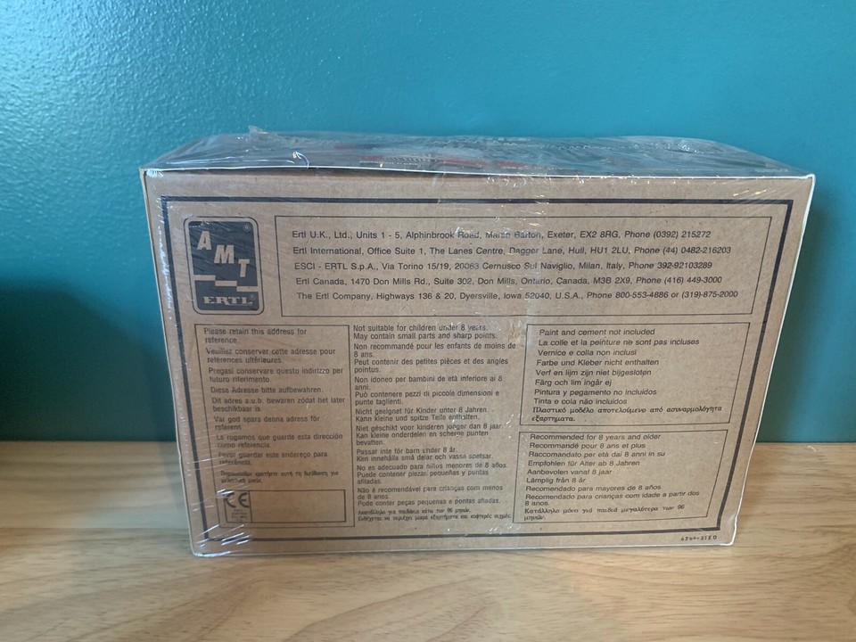 Jeff Gordon Model Car Kit 1993 AMT/ERTL Du Pont Lumina #24 1:24 6852 ...