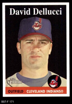 2007 Topps Heritage #171 David Dellucci Indians 8 - NM/MT | eBay