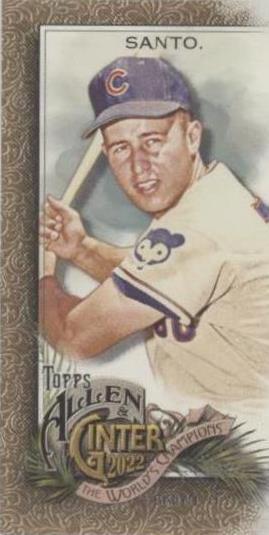 2022 Topps Allen & Ginter - Ron Santo #188 Mini Gold Border for sale ...