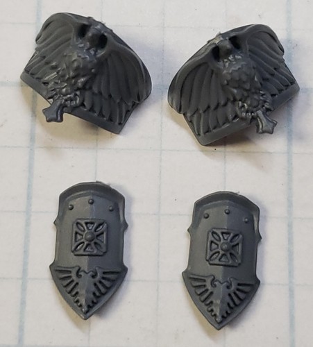 40k Adeptus Custodes Bits Allarus Terminator Shield Captain Shoulder ...