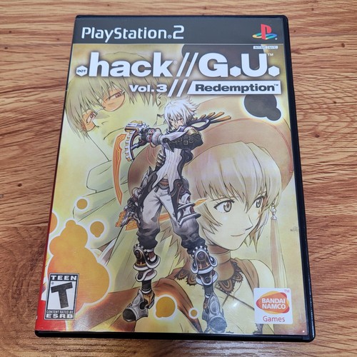 .hack G.U.: Vol. 3 PS2 Sony PlayStation 2, 2007 CIB Complete w. Manual ...