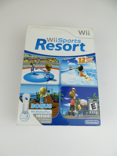 Wii Sports Resort (w/Wii MotionPlus) - (Nintendo Wii, 2009) for sale ...