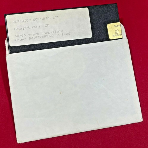 Repton 2 Game 5.25" Disc for the Acorn BBC B Microcomputer by Superior ...