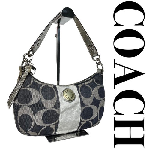 Vintage Coach Signature Shoulder Bag 19694 - Good Condition, Fastener ...