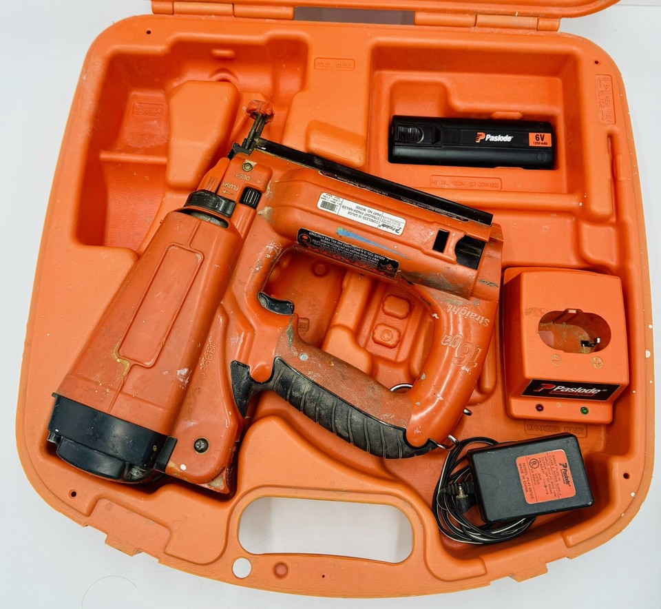 Paslode 902000 Cordless 16 Gauge Straight Finish Nailer with Case | eBay