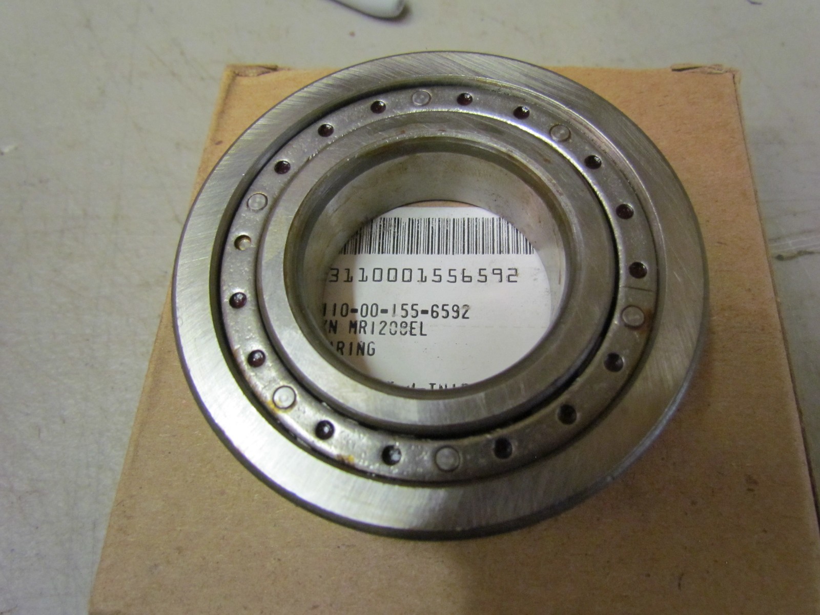 New Old Stock Military Spec Bower MR1208EL Cylindrical Roller Bearing ...