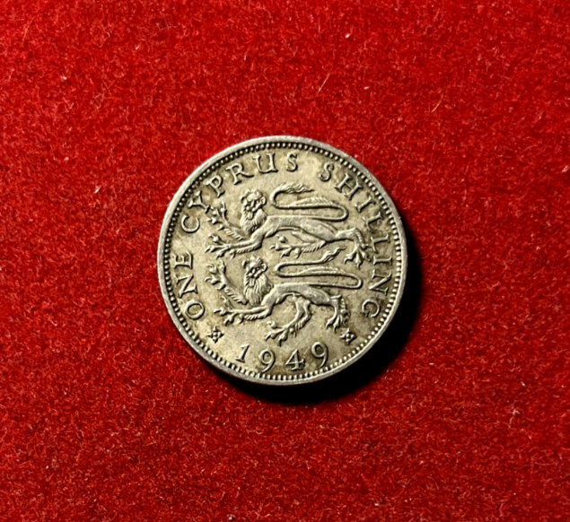 Cyprus 1949 Shilling Copper-Nickel Coin KM#31 T2893 | eBay