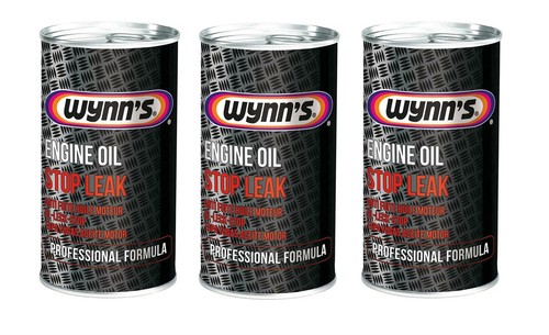3x Wynns Professional Formula Engine Oil Stop Leak Treatment Additive ...