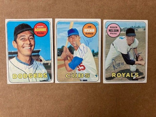Jim Hickman Signed 1969 Topps Card w/COA Auction for 1 Card | eBay