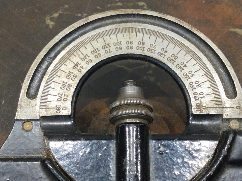 Combination Square Protractor Starrett #490 | eBay