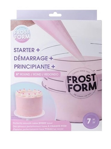 Frost Form Starter Kit 8" Round Cake Decorating Tool | 7pc | The Box ...