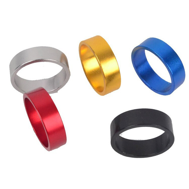 1X(4Pcs/Set 5/10/15/20mm Aluminum Alloy Headset Stem Spacer 28.6mm ...