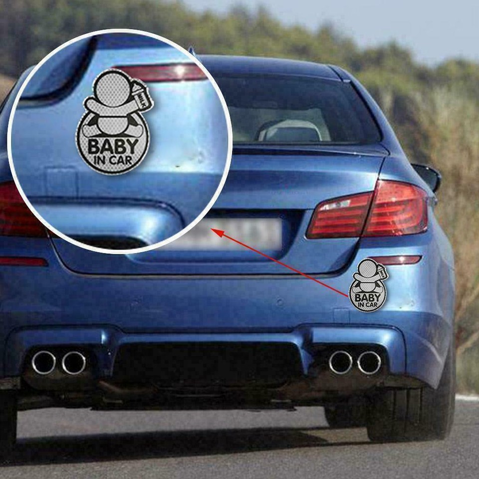Car Baby Stroller Guanyuan Light Reflective Stickers NEW Warning N7O9 ...