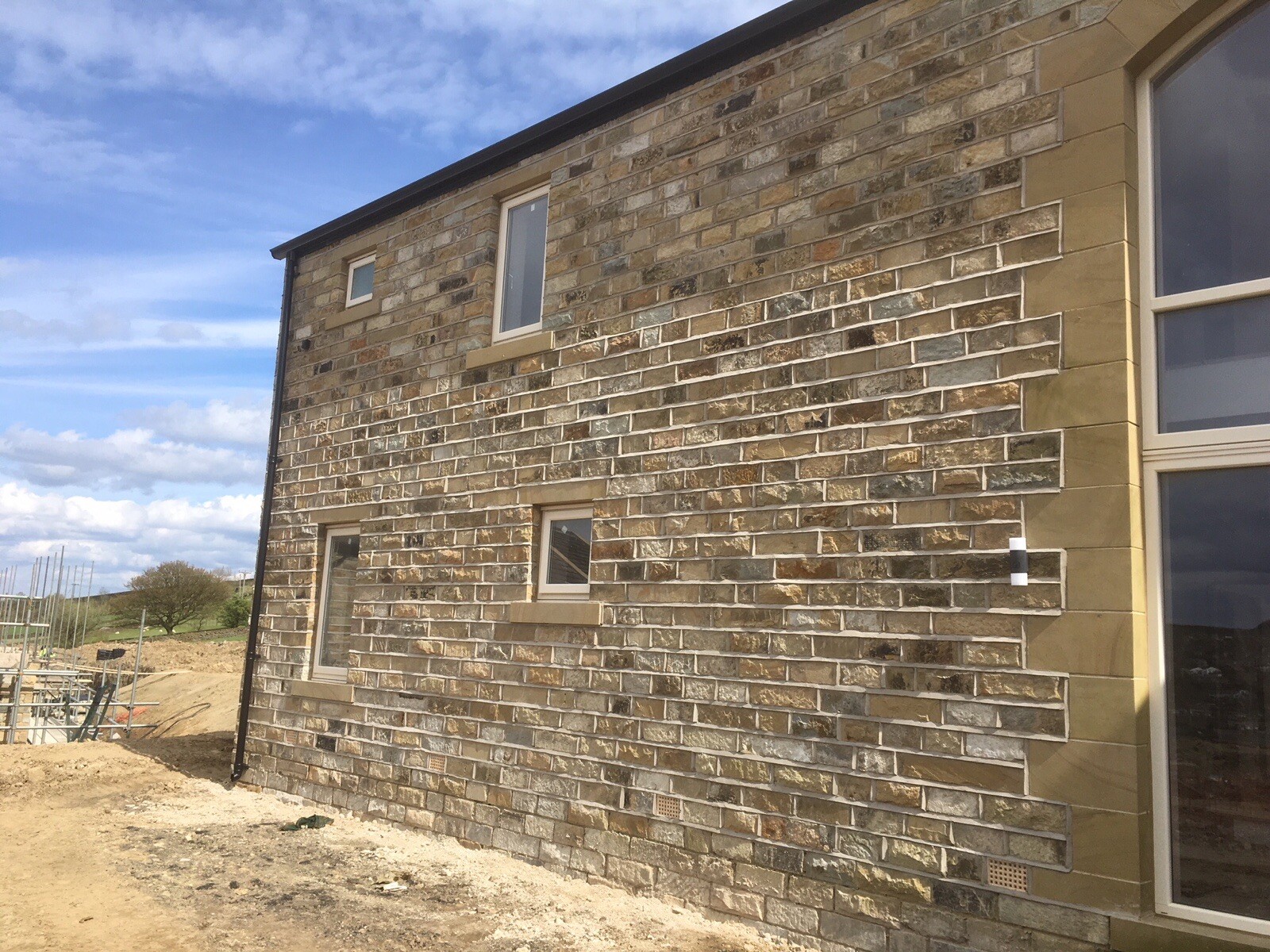 Reclaimed 140mm Yorkshire Walling Stone £100m2 | eBay UK