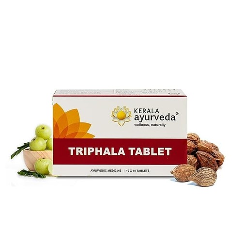 Kerala Ayurveda Triphala Tablet 100 Tab- 100% Herbal & Natural-health ...